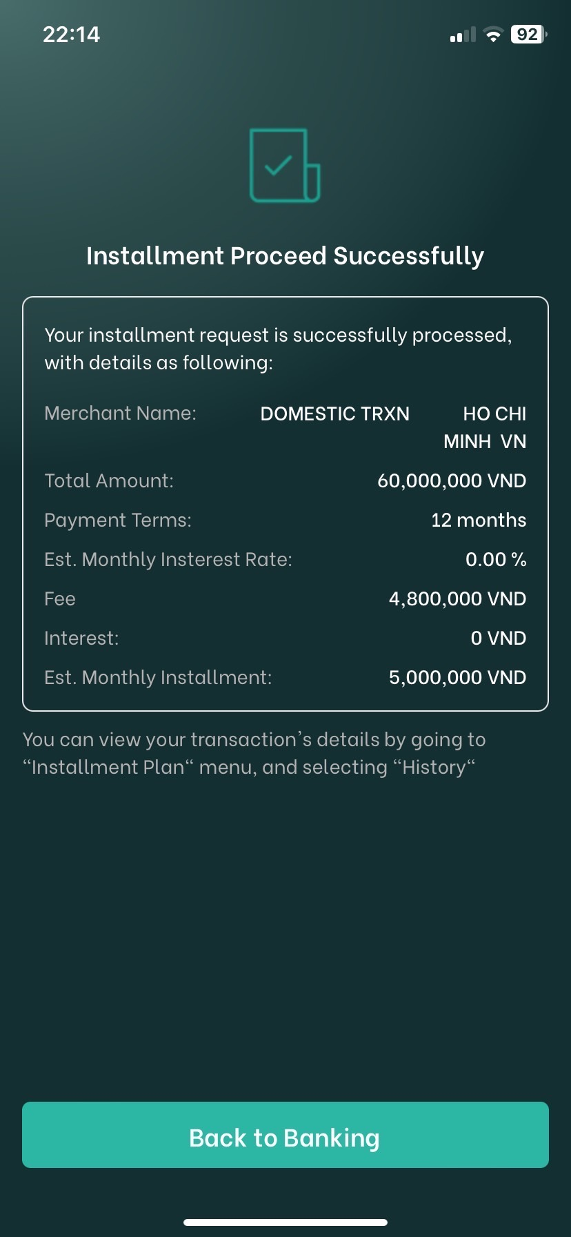 K PLUS Vietnam Application Guide - Installment